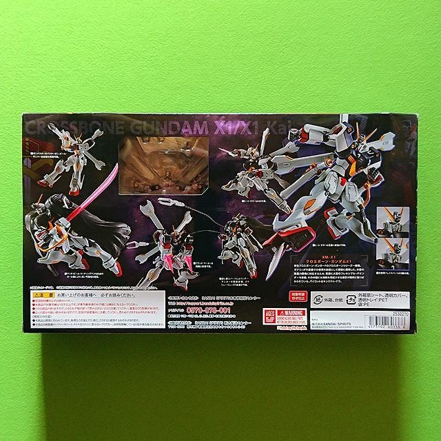 Robot Spirits Crossbone Gundam X1/X1 Kai Evolution-Spec Action Figure ...