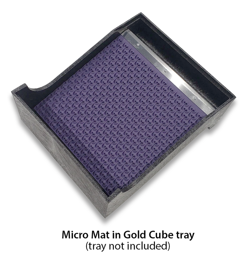 Micro Mini Dream Mats + Clamps for Gold Cube 4 Stack - Gold Mining ...