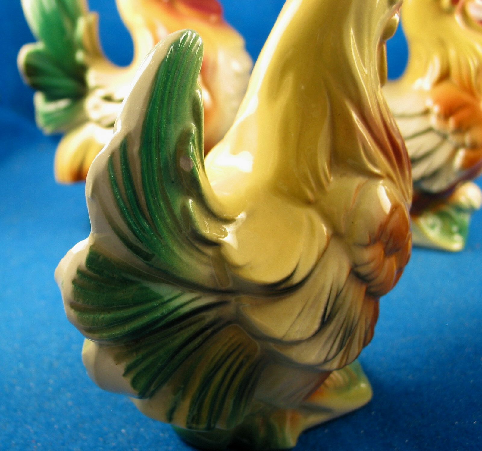 FOUR Royal Windsor Chickens. Spaulding China Co. of Sebring OH - Estate ...