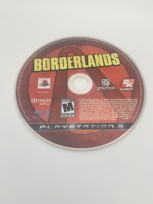 Borderlands (PlayStation 3 PS3) - DISC ONLY - A7340 BL Tested ...