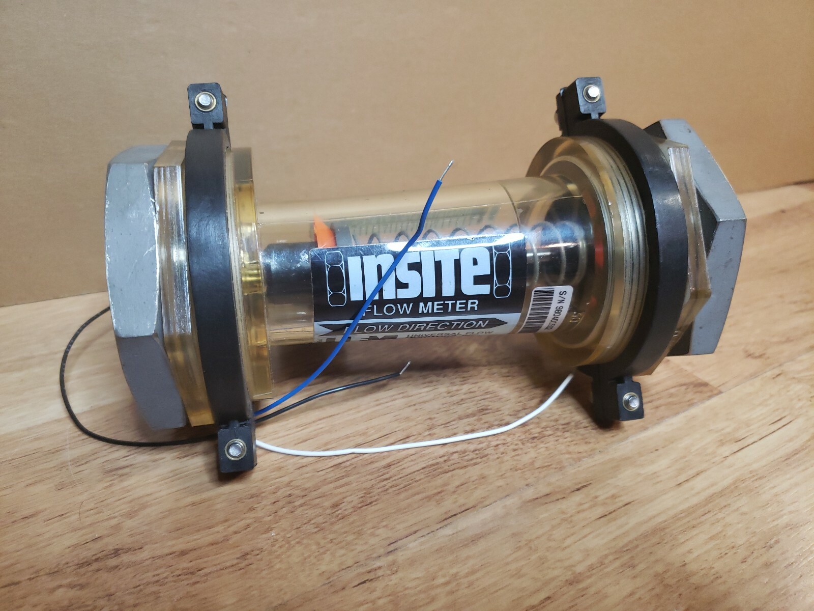 Universal Flow Monitors Insite Flow Meter 250 psi liquid 125 psi air | eBay