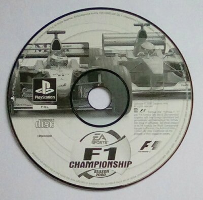 *DISK ONLY* F1 Championship 2000 Formula One Playstation 1 One PS1 ...