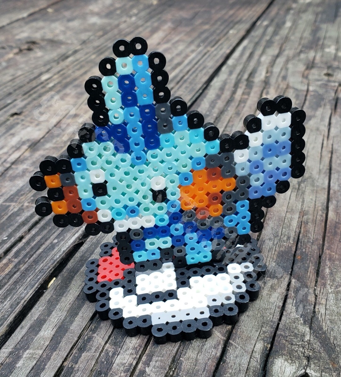 Minecraft Mudkip Pixel Art Mudbat #282.169 FusionDex.org