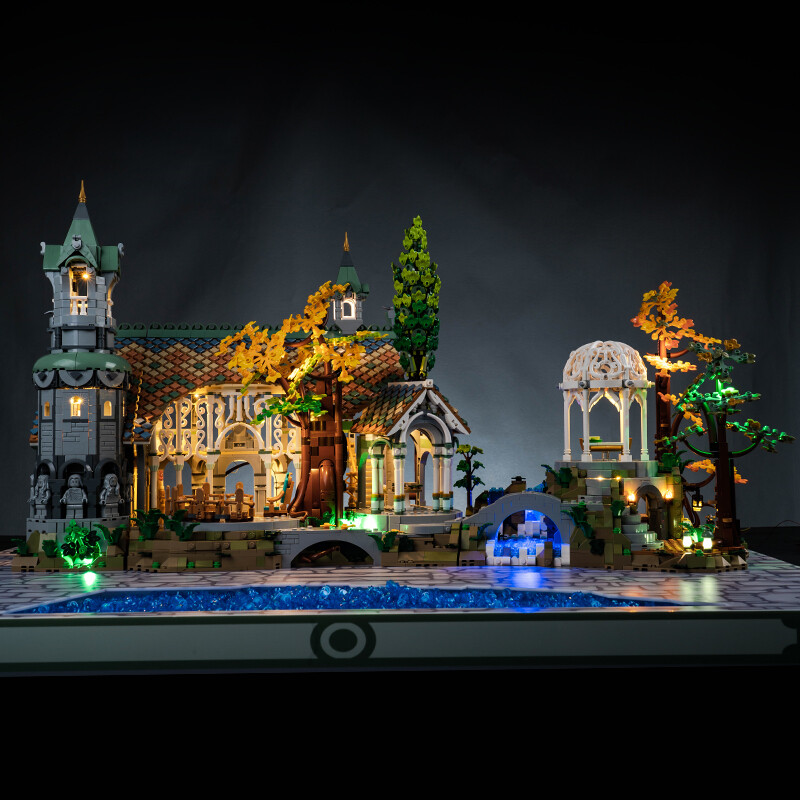 LocoLee LED Light Kit for Lego 10316 Lord of The Rings: Rivendell ...