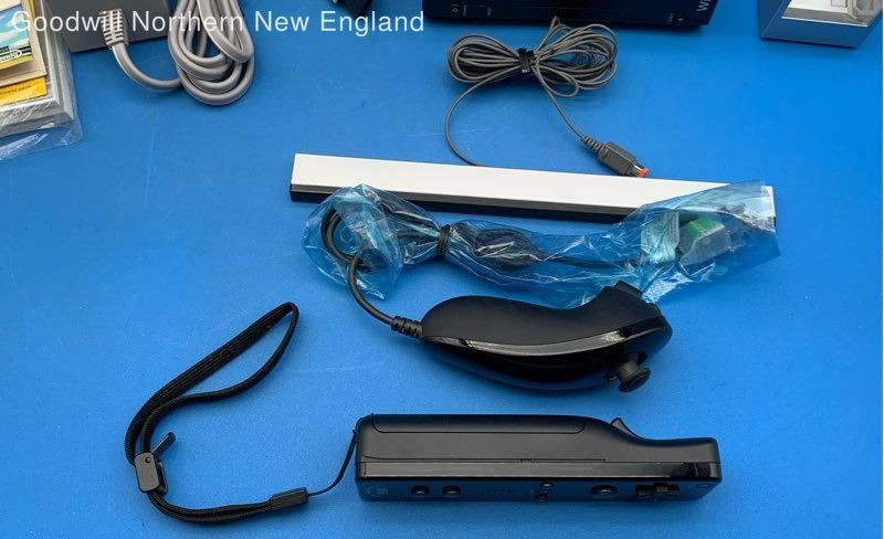 Nintendo Wii RVL-001 512MB Black Video Game Console w/One Controller ...