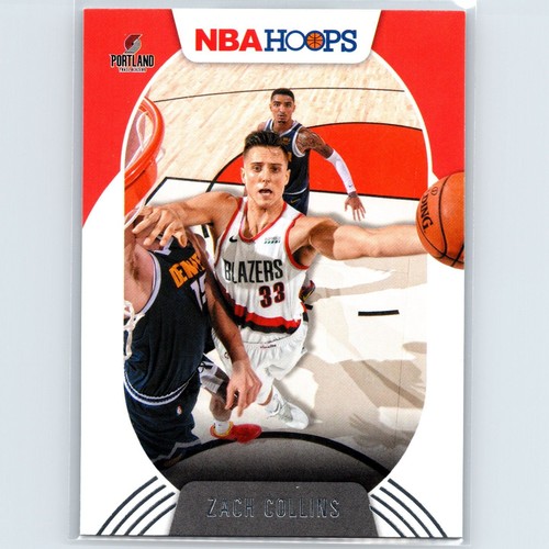 2020-21 Panini NBA Hoops - Zach Collins #3 - Portland Trail Blazers | eBay