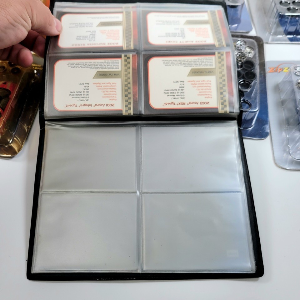 Vintage LOT ZIP ZAP MICRO RC CARS Wheel Kits Body Kits RadioShack Card ...