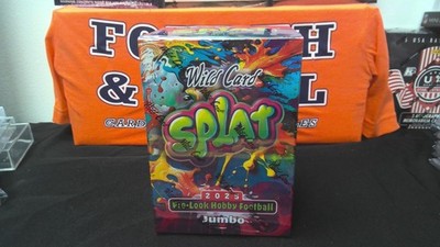 2025 Wild Card Splat Football Hobby Jumbo Box | eBay