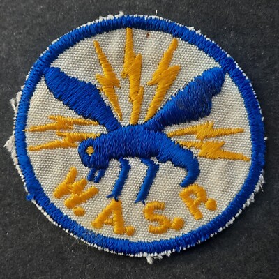Original WWII Patch WASP Women's Ambulance Safety Patrol Twill Cut Edge ...