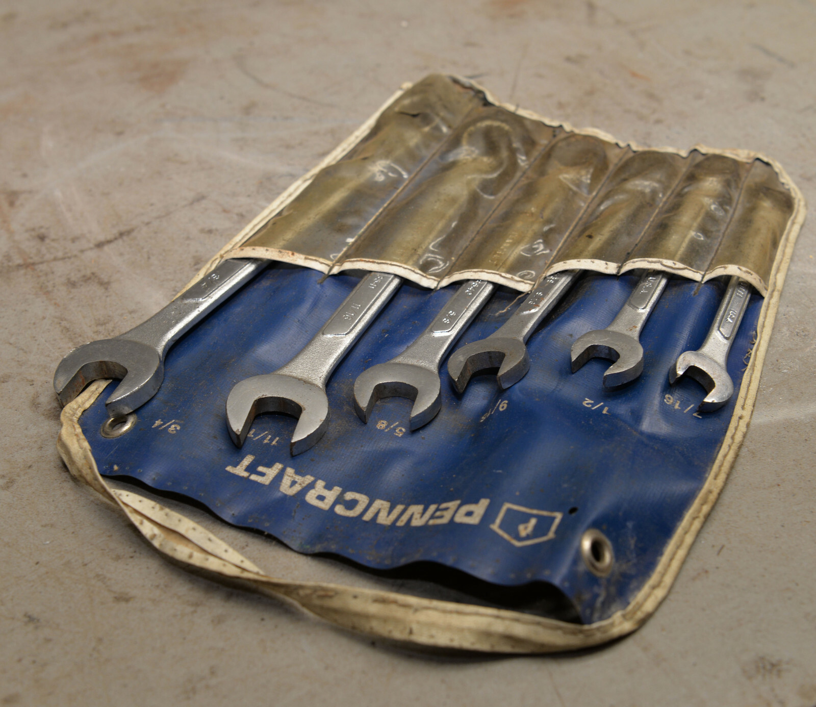 3 vintage wrench lots Penncraft Indestro SAE & metric collectible ...