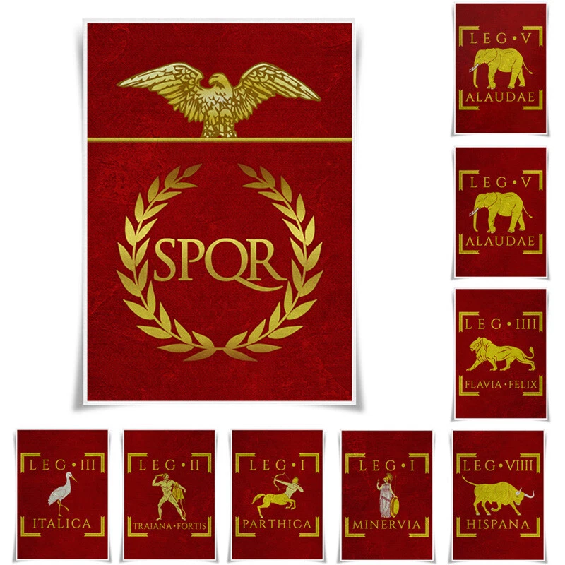 Roman Legion Symbols Spqr