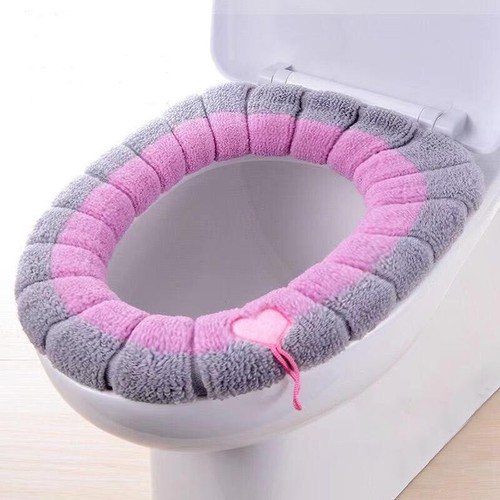 Bathroom Toilet Pad Cushion with Handle Thicker Soft Washable ...