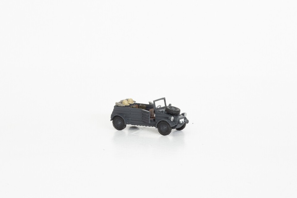 1:87 VW Kubelwagen Wespe Models German light car resin ready built ...