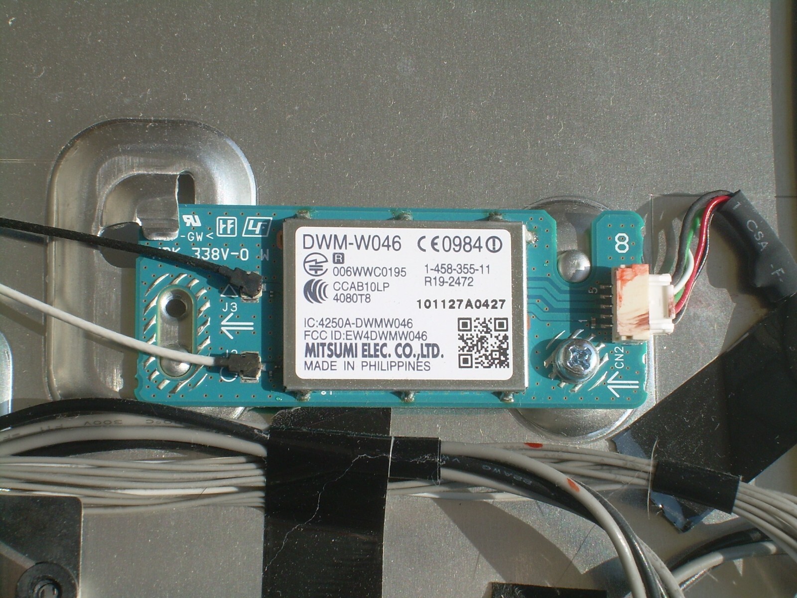 Sony KDL-60NX720 Wifi Module(DWM-W046)(1-458-355-11) | eBay