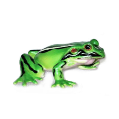 AAA 96602 Medium Green Tree Frog Detailed Toy Model Figurine - NIP ...