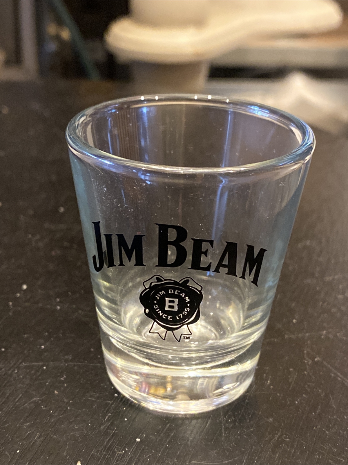 Jim Beam Shot Glass 2.25” Tall | eBay