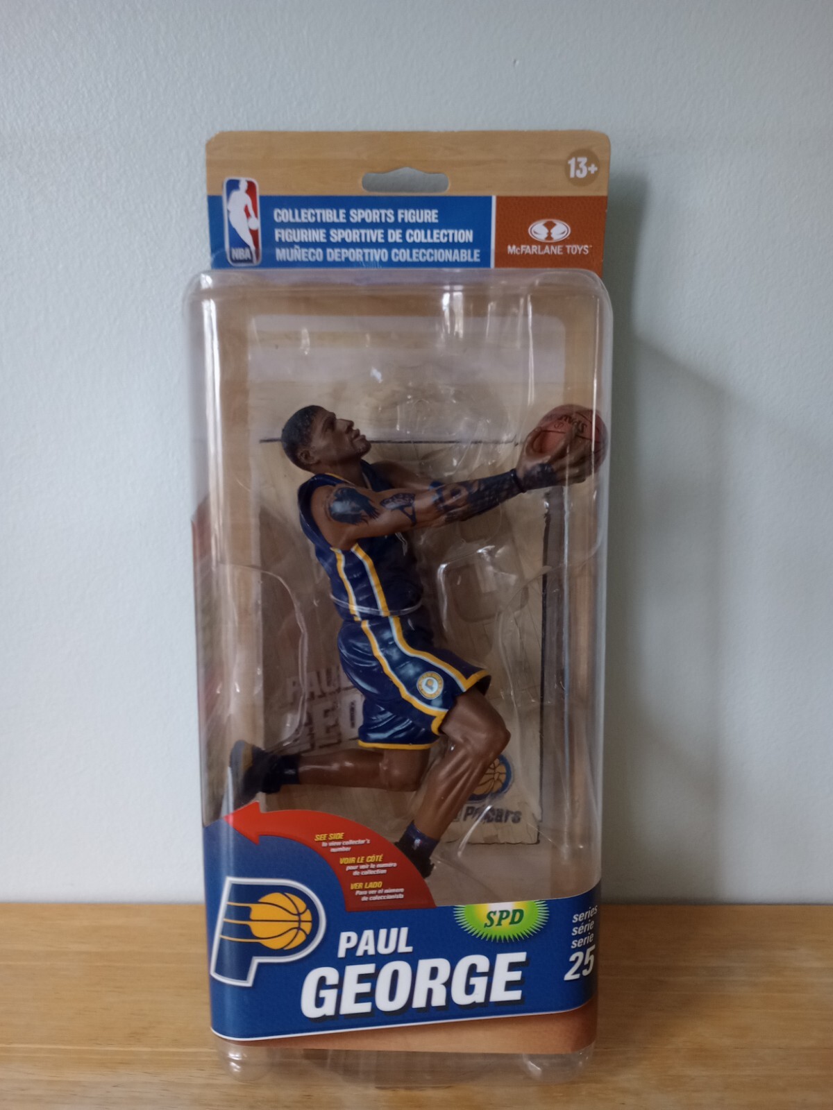 McFarlane+Toys+NBA+Series+25+Paul+George+Action+Figure+7+Inch for sale ...