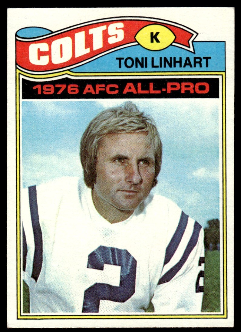 1977 Topps Toni Linhart Baltimore Colts #190 | eBay