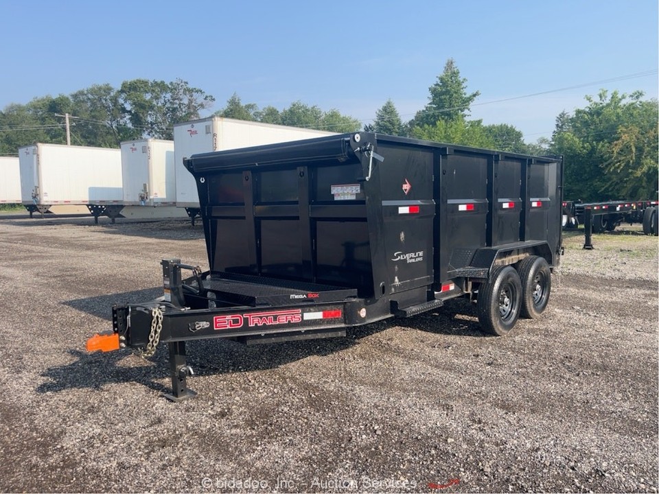 2025 Ed Trailers 14' Dump Body T/A High Side Hydraulic Dump Work ...