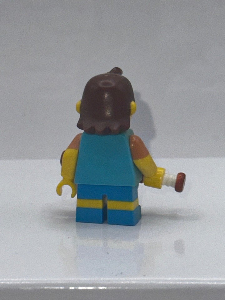 LEGO Simpsons Nelson Minifigure w/Baseball Bat | eBay