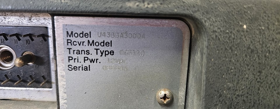 Vintage Motorola Mocom 70 Model U43BBA3000A Untested | eBay
