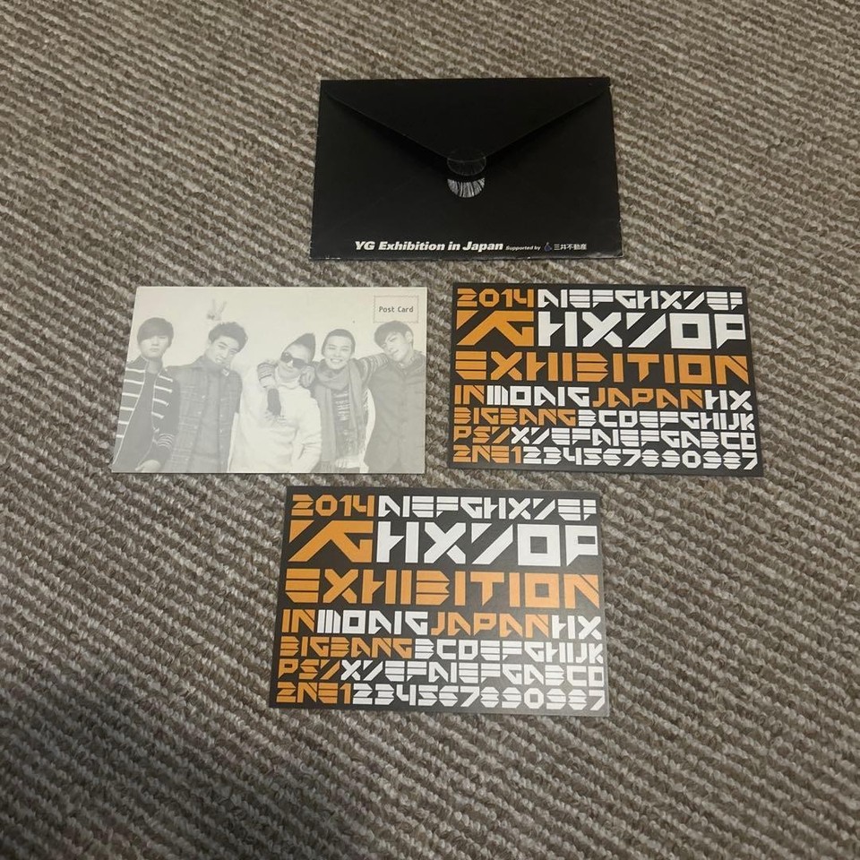 YG Entertainment YG Exhibition in Japan Postcard Set KPOP Collectible ...