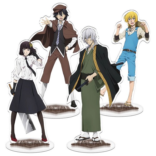 Anime Harajuku Bungo Stray Dogs Desktop Stand Figure Decor Cosplay ...