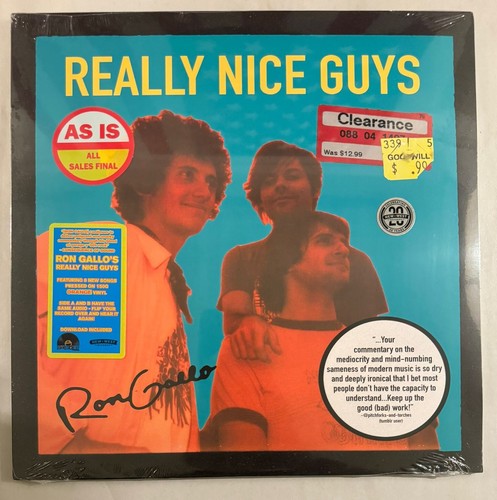 RON GALLO – REALLY NICE GUYS - RSD 150G ORANGE VINYL LP NEW - 19 ...
