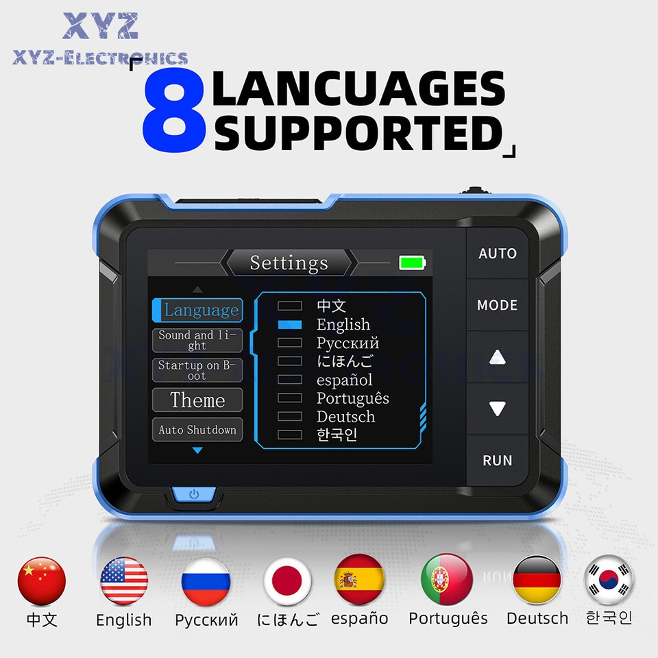 FNIRSI DSO153/DSO510 Oscilloscope Signal Generator /LCR-P1 Transistor ...