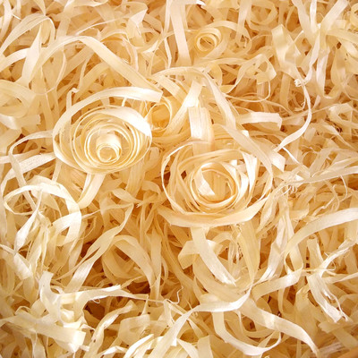 3x KG WOOD WOOL Packaging Filling Hamper Gift Basket Craft Stuffing ...