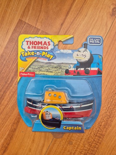 THOMAS THE TANK ENGINE & FRIENDS TAKE-N-PLAY CAPTAIN LIFEBOAT FISHER ...