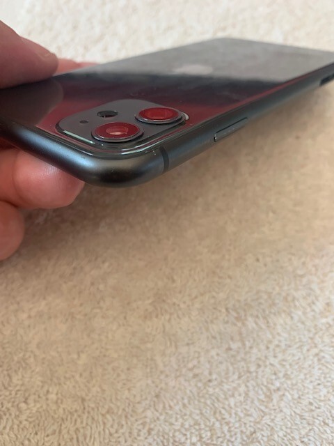 Apple iPhone 11 rear back glass housing chasis Black ( B ) | eBay