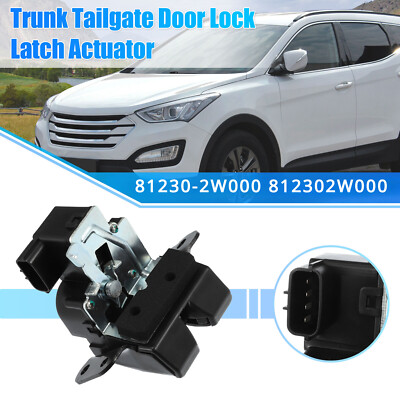 1 Pc New Lock Latch Tail Gate 81230-2W000 Fit For Soul Santa Fe Santa ...