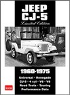JEEP CJ5 BOOK CJ 5 CJ-5 V6 V8 DATA BROOKLANDS 1960-1975 Road Test | eBay
