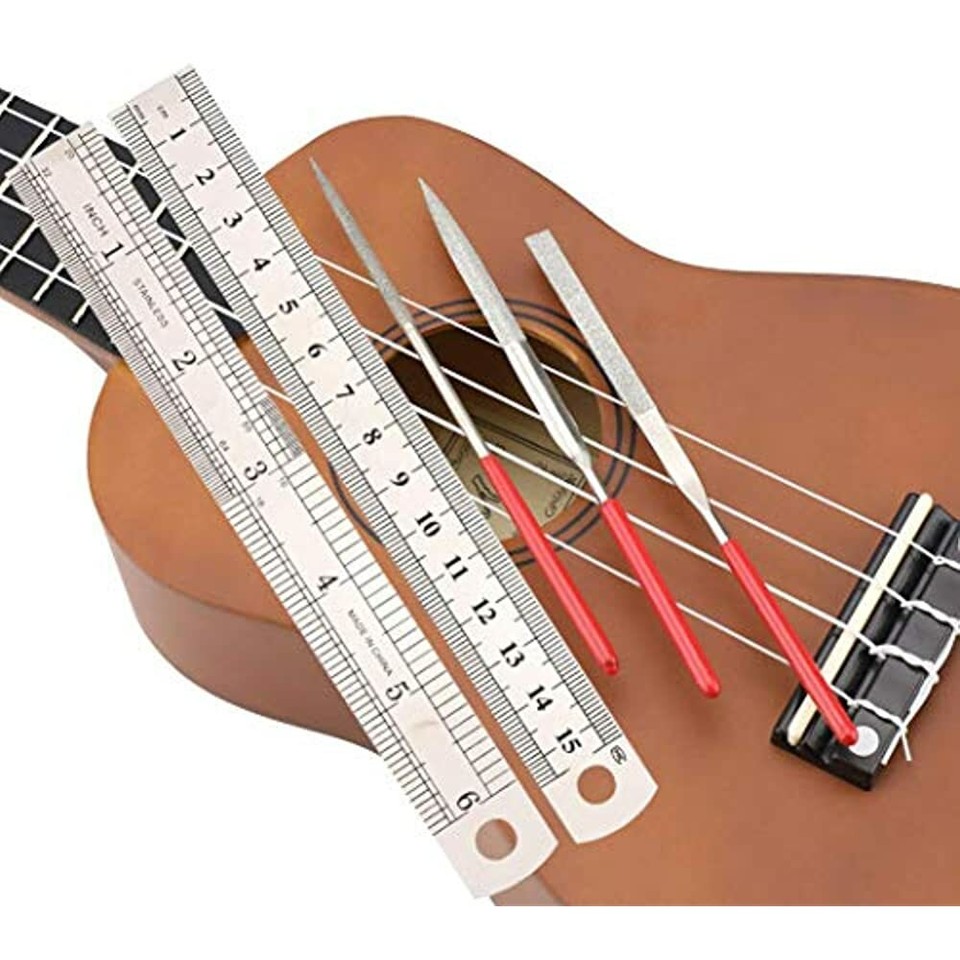 Guitar Repair Tool Kit - Guitar Maintenance Cleaning Tool Includes ...