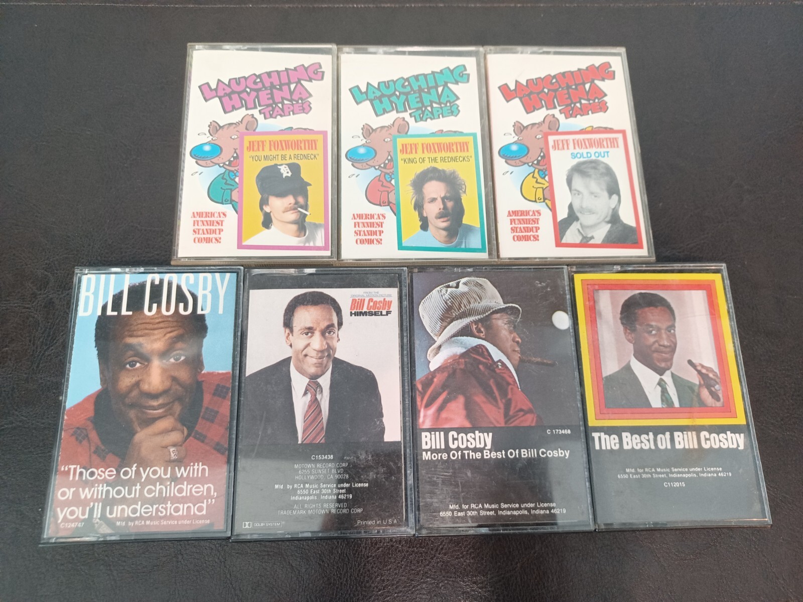 Lot of 7 Vintage Bill Cosby & Jeff Foxworthy Stand-Up Comedy Cassette ...