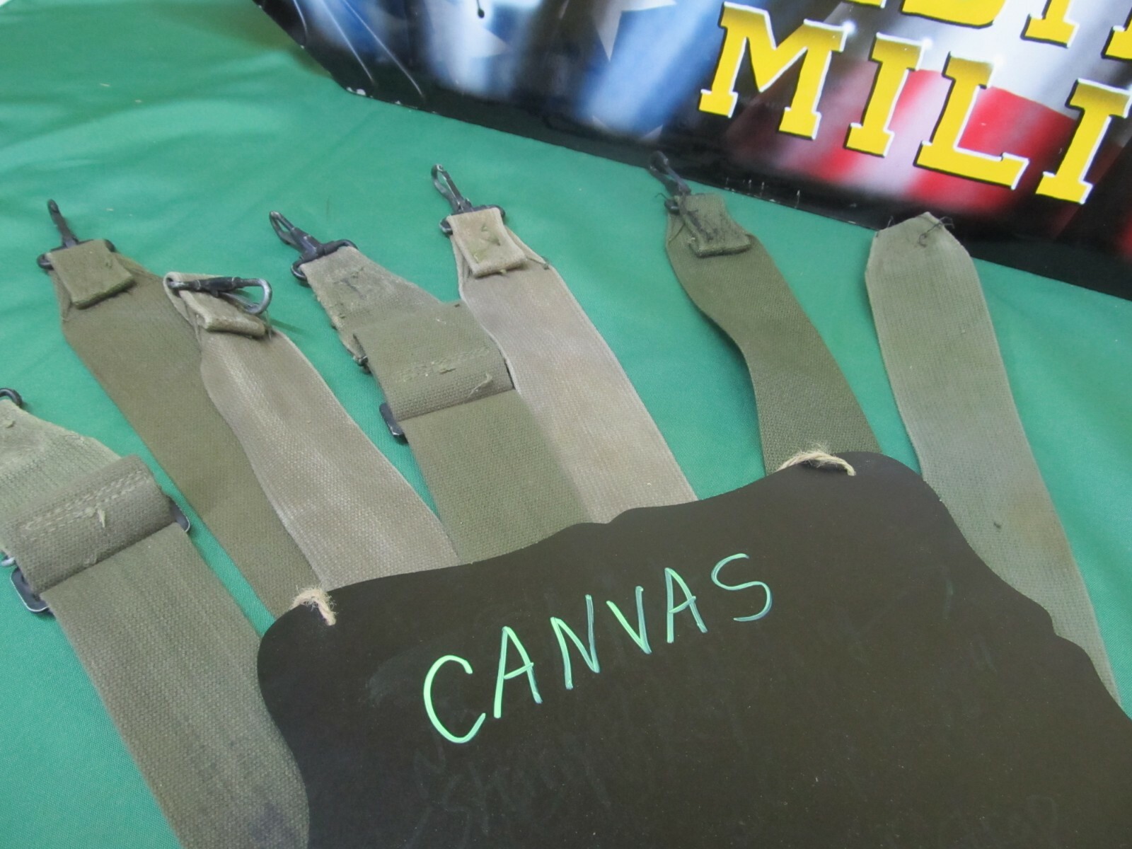 US MILITARY GENERAL PURPOSE UTILITY STRAP 2 HOOK 2 QT CANTEEN | eBay