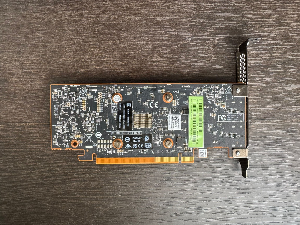 AMD Radeon Pro W6400 4GB GDDR6 GPU – no display. | eBay