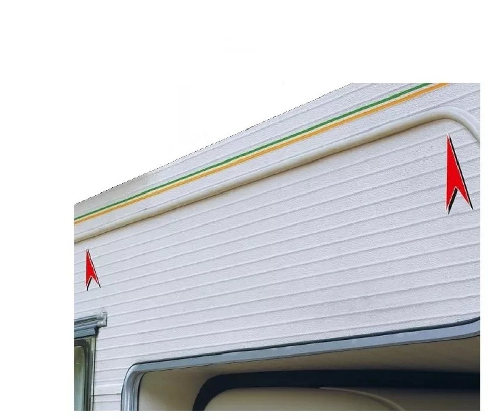 1 2 3 Meter Drip Stop Door Gutter Rain Deflector Caravan Motorhome ...