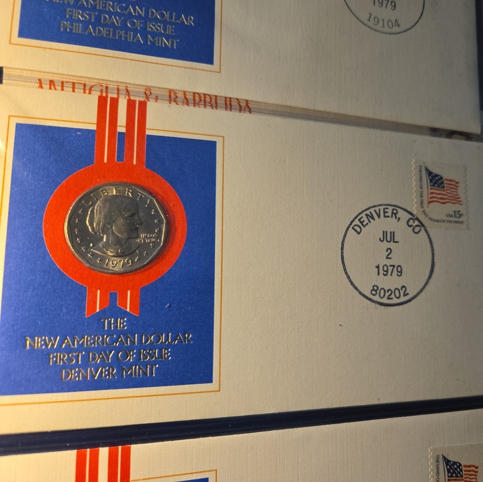 The New American 1979 Dollar First Day of Issue Covers Susan B. Anthony ...