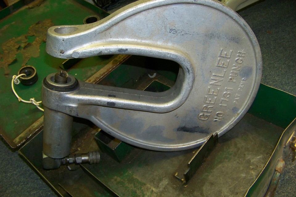 greenlee 1731 c-frame punch knockout driver | eBay