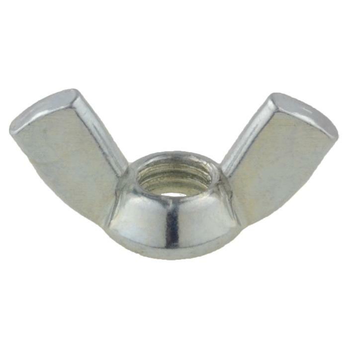 Wing Nut M6 (6mm) Metric Coarse Steel ZP Zinc Plated UNI 5448 | eBay ...