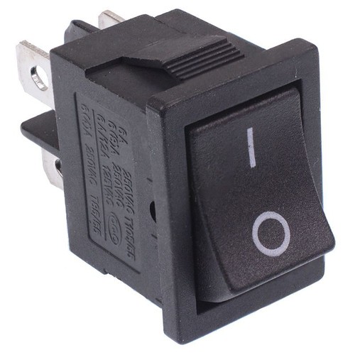 On-Off Rectangle Rocker Switch 4-Terminals DPST 5060412453561 | eBay