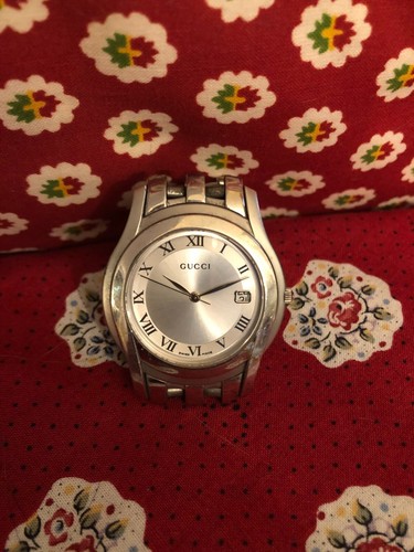 Used Gucci G-Timeless Wrist Watch 126.4: Inoperative | eBay