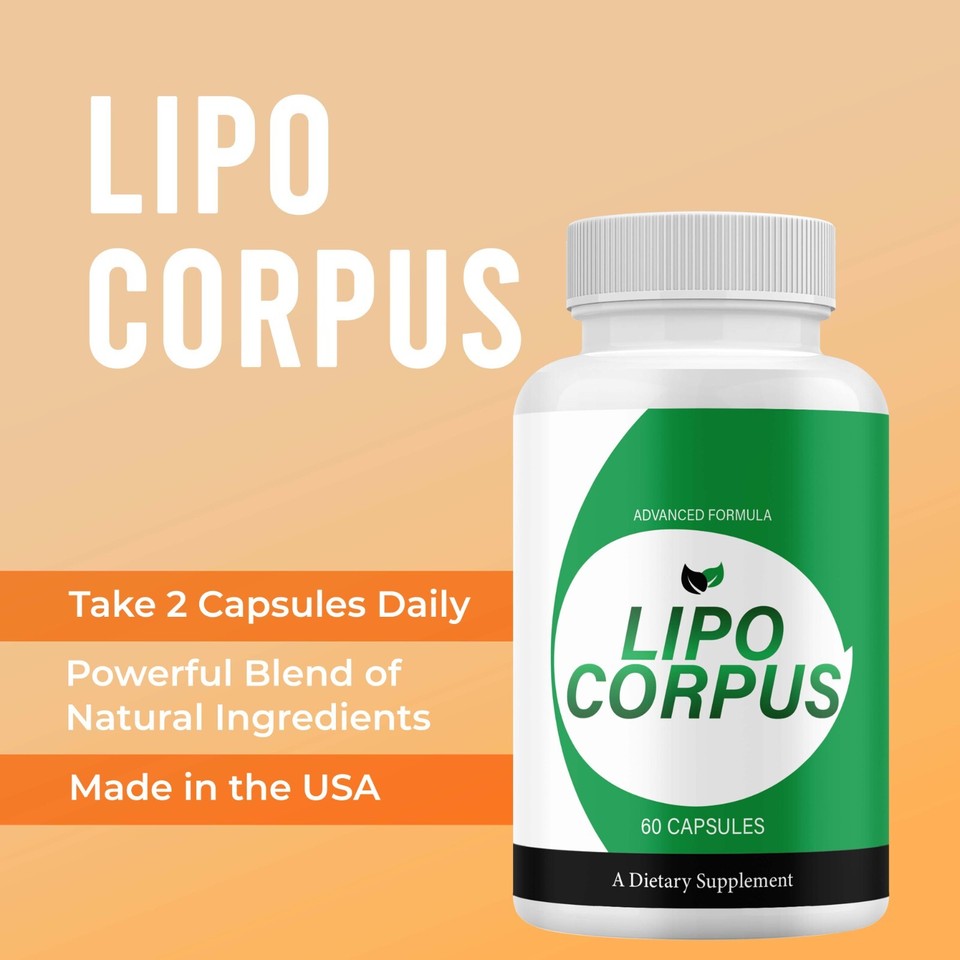(6 Pack) Lipo Corpus Health Supplement, LipoCorpus Advanced Pills | eBay