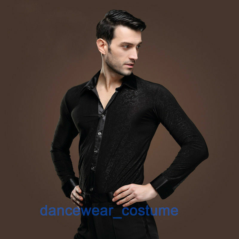 Men's Party Ballroom Latin Tango Modern Jazz Rumba Rhythm Salsa Dance ...