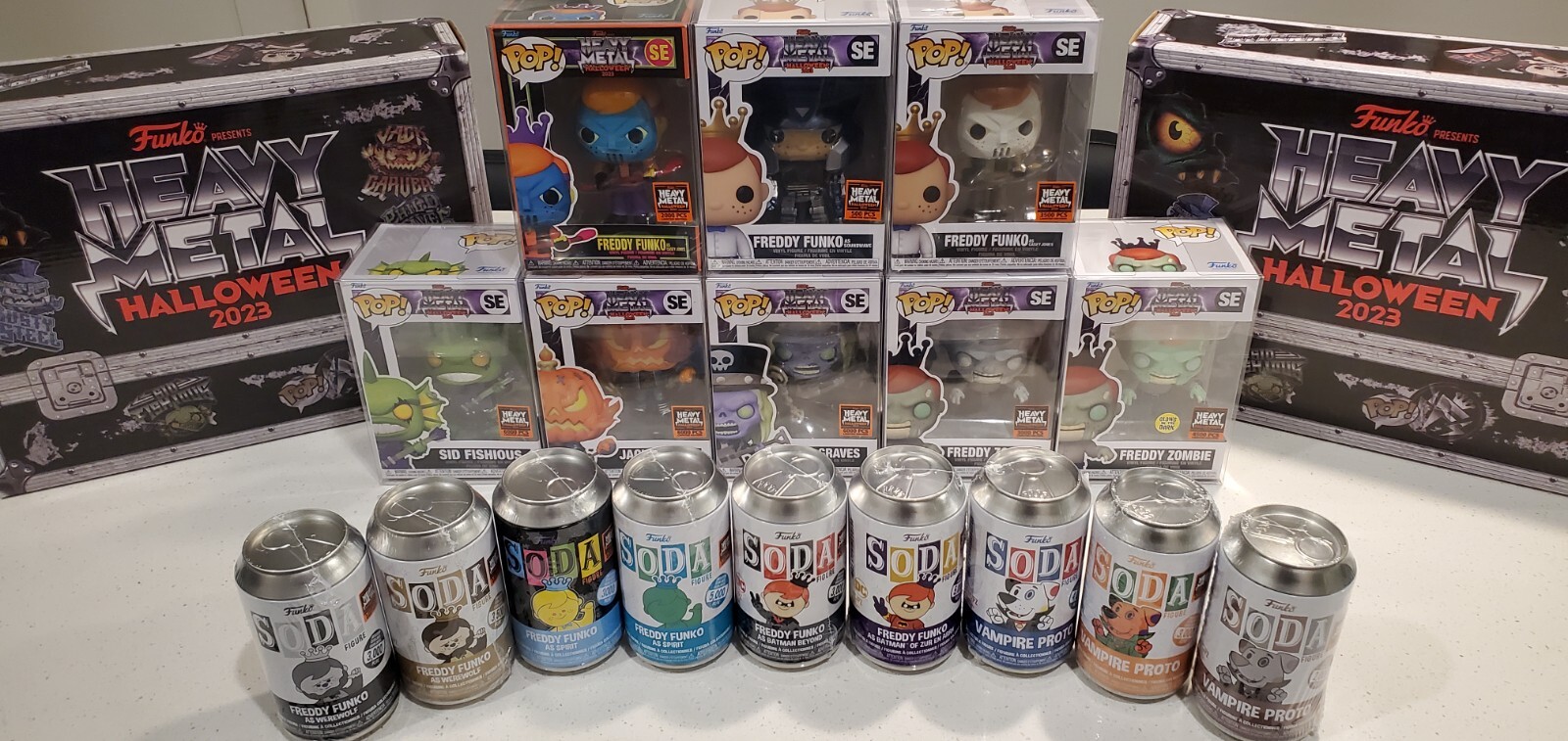 Funko POP! Heavy Metal Halloween - Box Of Fun 2023 - Lot Of 3 Boxes ...