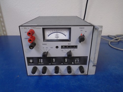 Fluke 873A AC/DC Differential Voltmeter | eBay