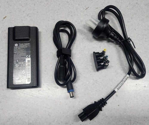 Genuine HP Travel Slim Adapter 19.5V 65W 3.33A HSTNN-DA14 + Power AC ...