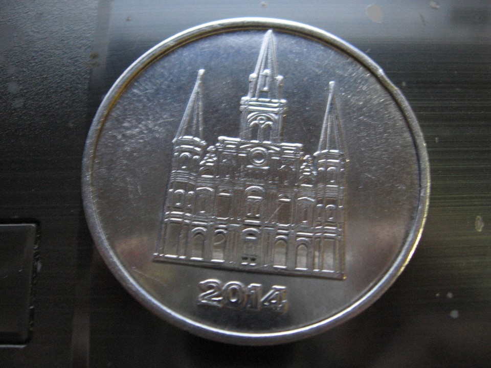 blake hotel motel 2014 Mardi Gras Doubloon new orleans nola st louis ...